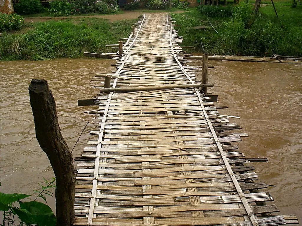Bamboo And Wood Bridges