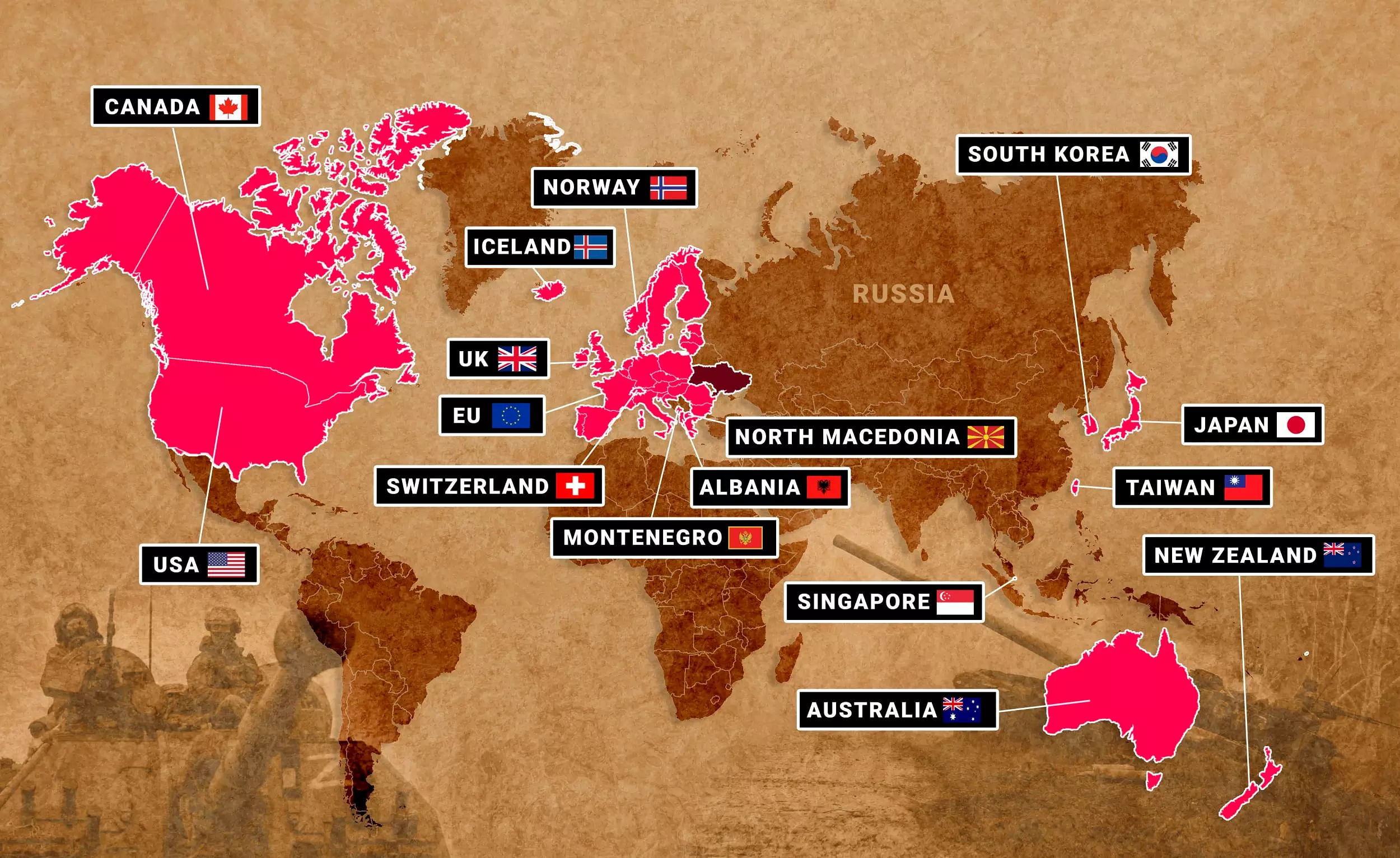 Unfriendly Countries List Iceland On A List Of Unfriendly Countries