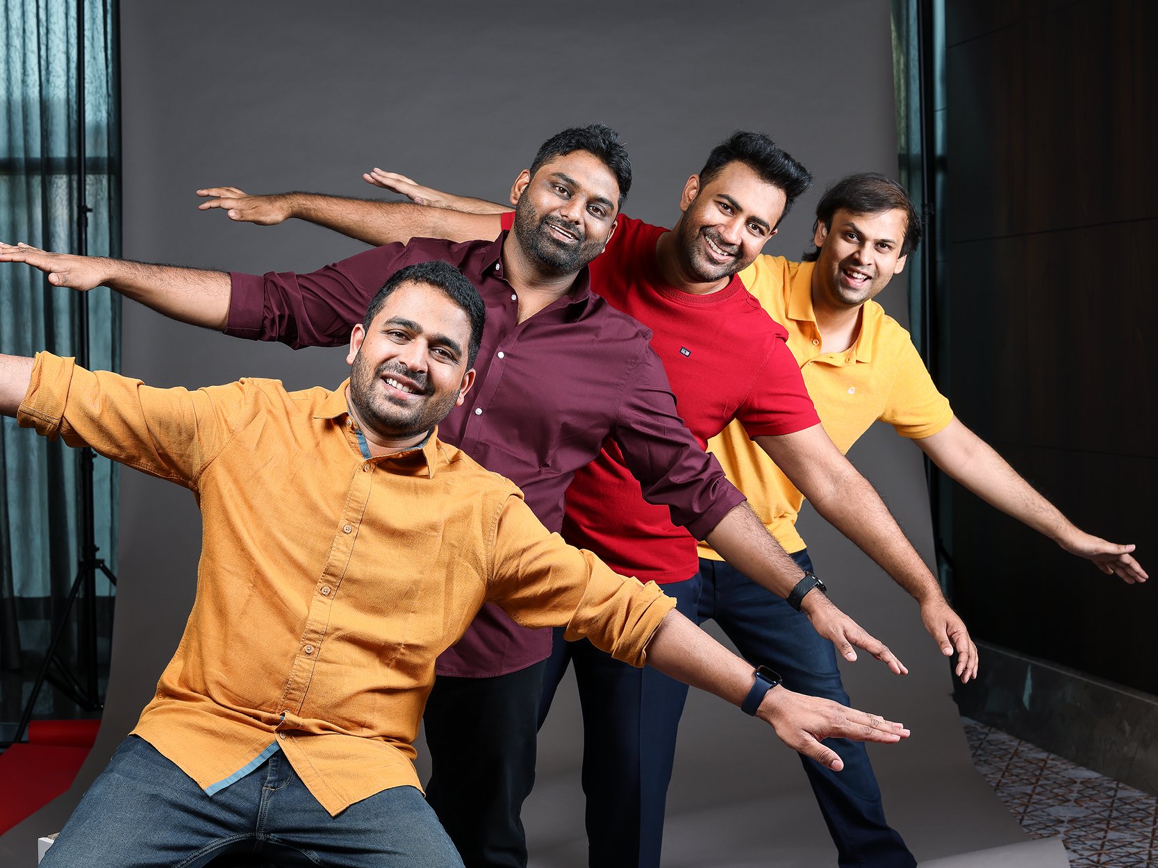 Sanjay Nekkanti, Krishna Teja Penamakuru, Abhay Egoor, Chaitanya Dora Surapureddy - Fortune India