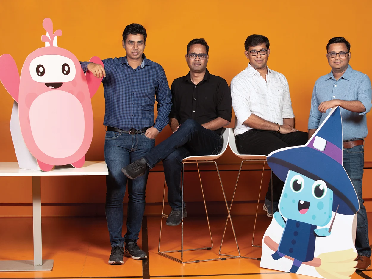 Arpit Jain, Umang Jain, Joy Deep Nath, Mayank Jain - Fortune India