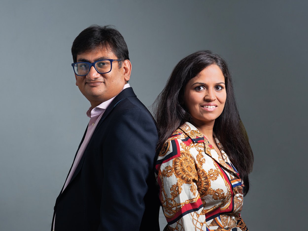 Priyanka Salot, Harshil Salot - Fortune India