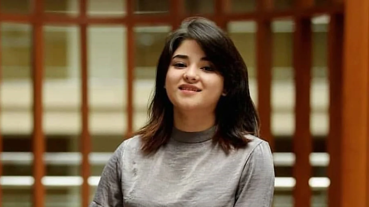 Dangal Girl Zaira Wasim Announces Disassociation From Films