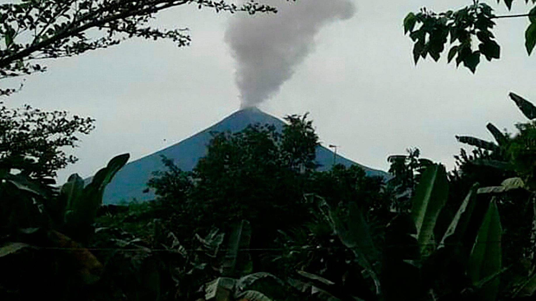 Papua New Guinea volcano spews ash, triggering eruption alert