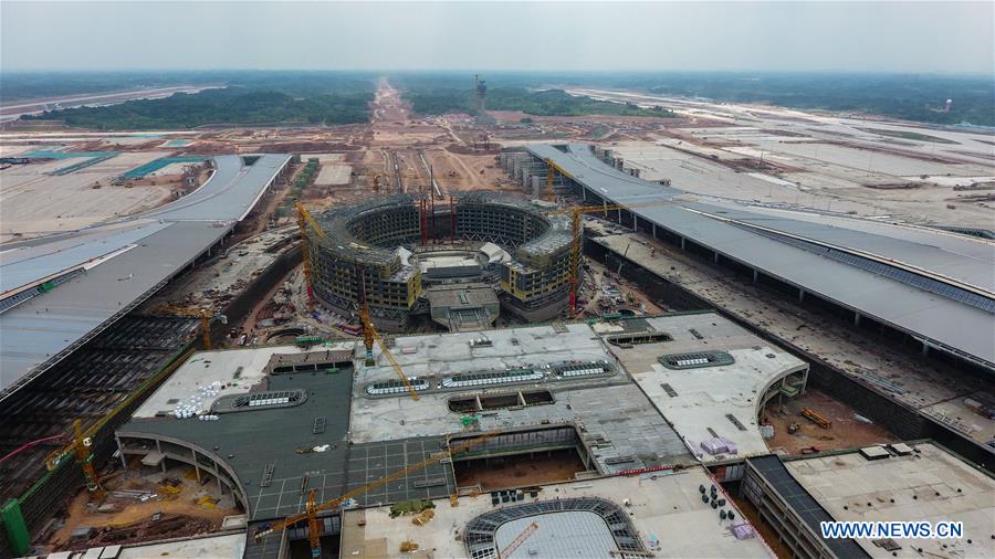 Construction of Chengdu Tianfu Int'l Airport carried out smoothly