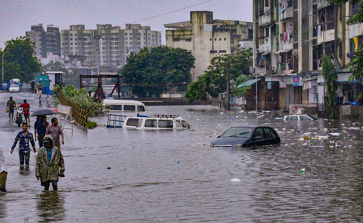 In Pictures Heavy Rain Lashes India Flooding In Many Parts Of The Country in-pictures-heavy-rain-lashes-india-flooding-in-many-parts-of-the-country