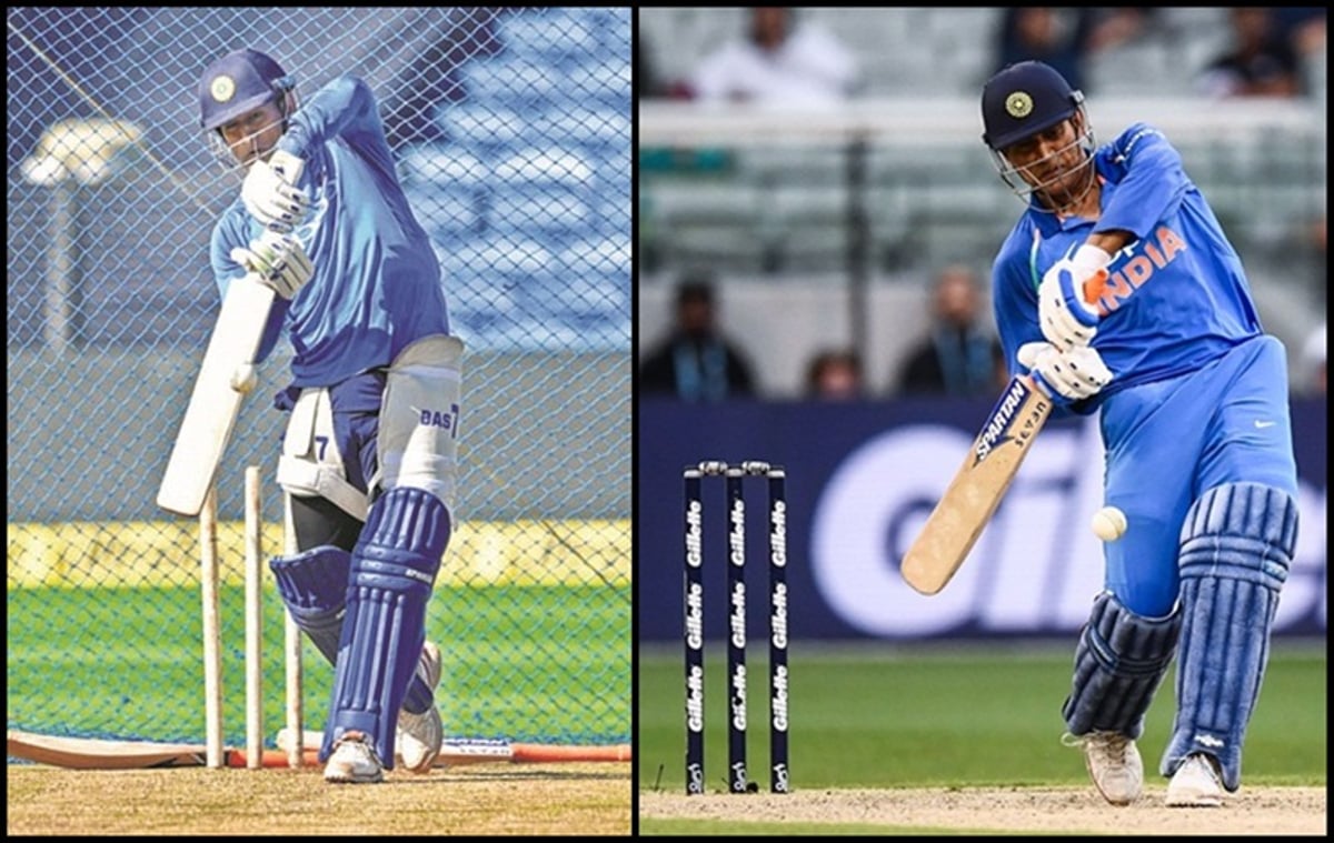 Modified bat behind MS Dhoni finding his batting mojo back? Check out ...
