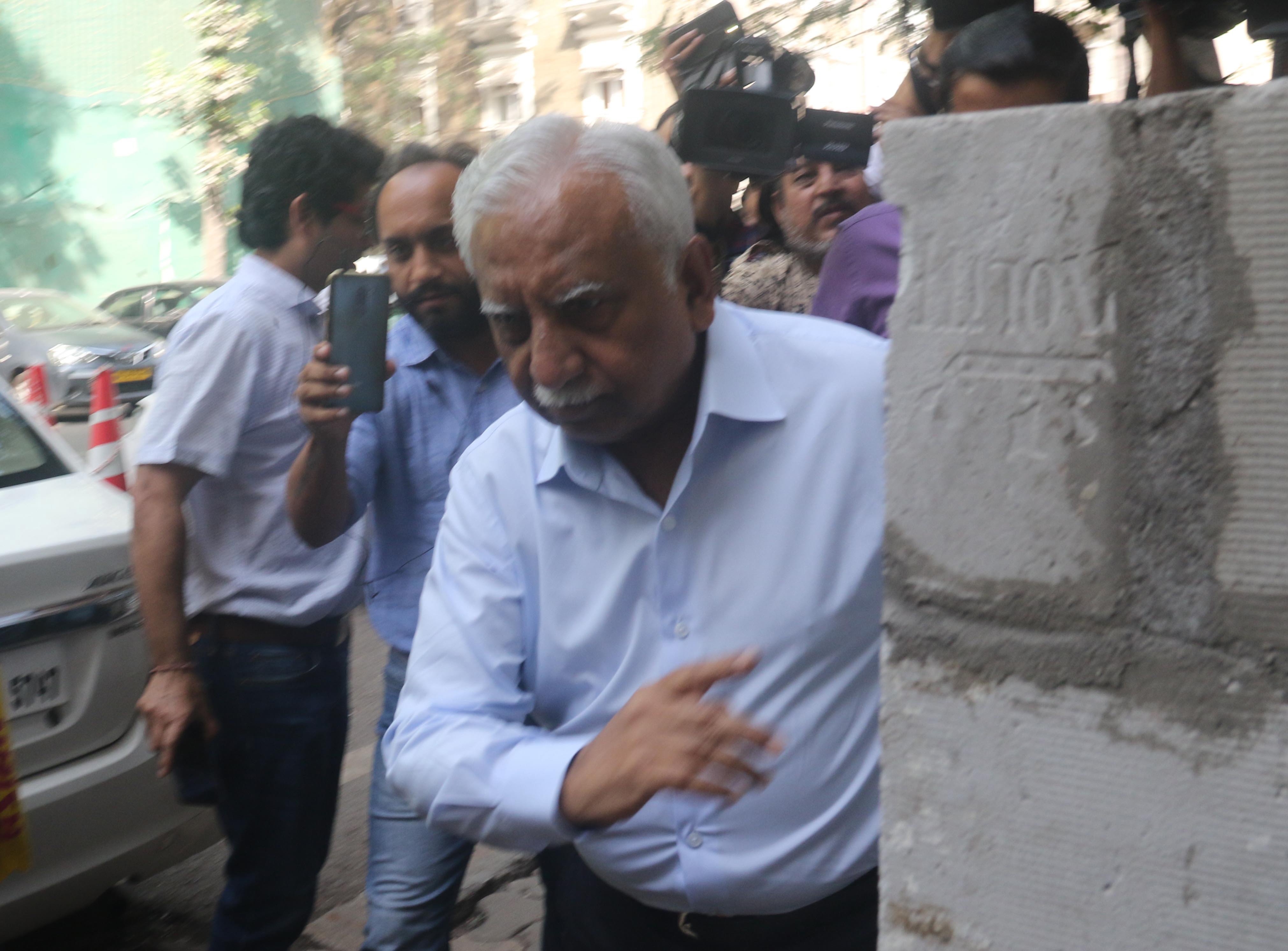 Mumbai: Naresh Goyal, founder of the now-grounded Jet Airways outside ...
