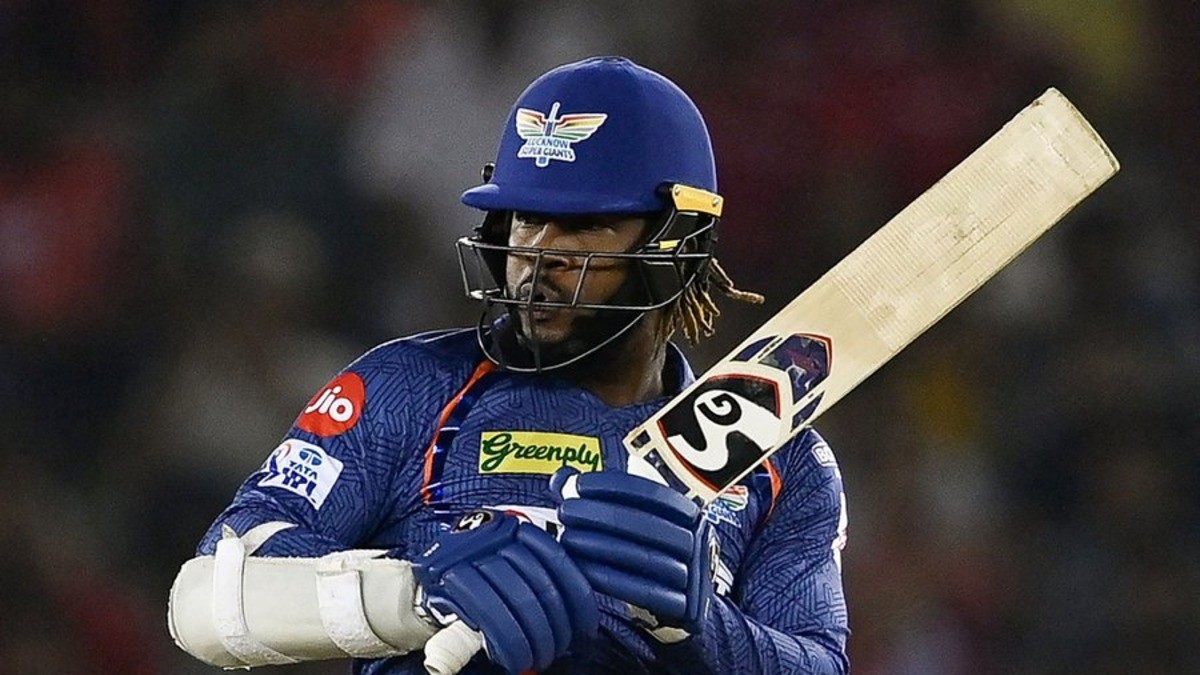 Chris Gayle Batting Stance