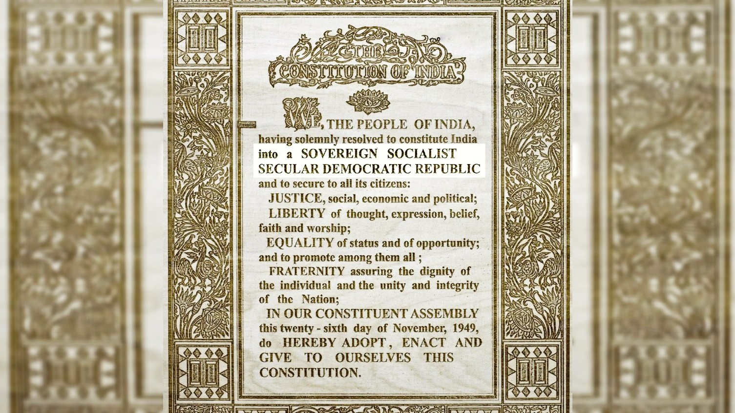 Preamble Of Indian Constitution 10 Important Features Of The