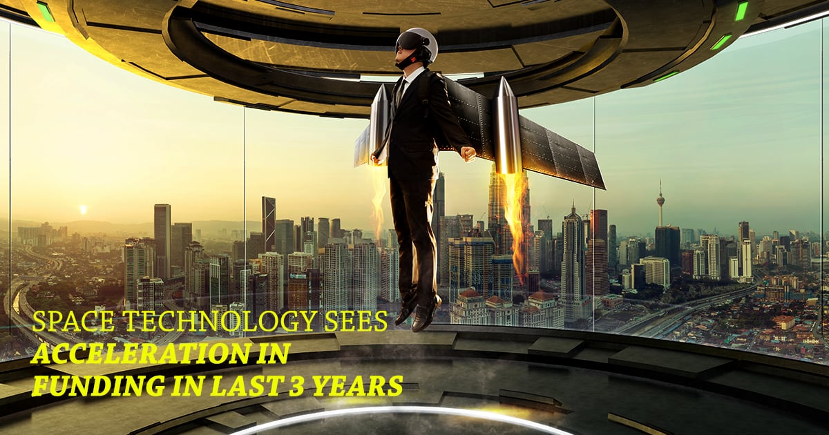 Space technology sees acceleration in funding in last 3 years