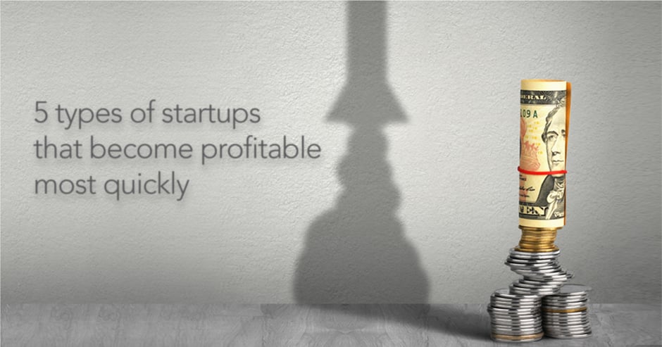 5 types of startups that become profitable most quickly