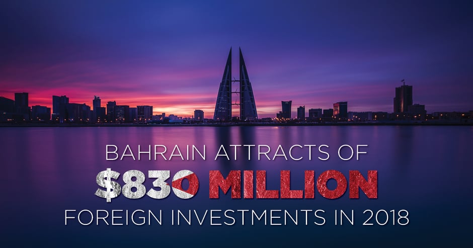 Bahrain attracts $830 million of foreign investments in 2018 | SME 10X