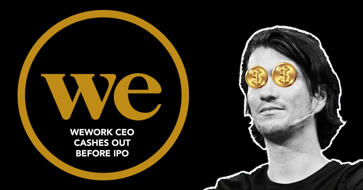 WeWork CEO cashes out before IPO—should MENA founders follow suit? | SME10X