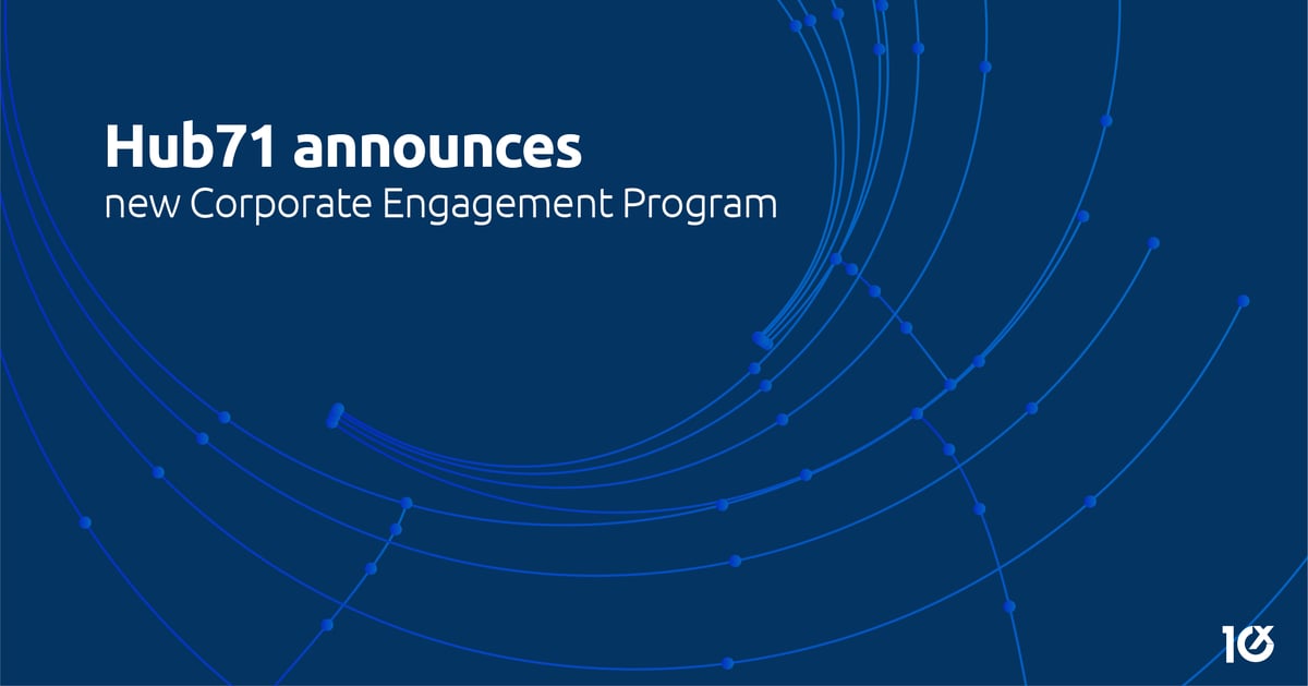 Hub71 announces new corporate engagement program