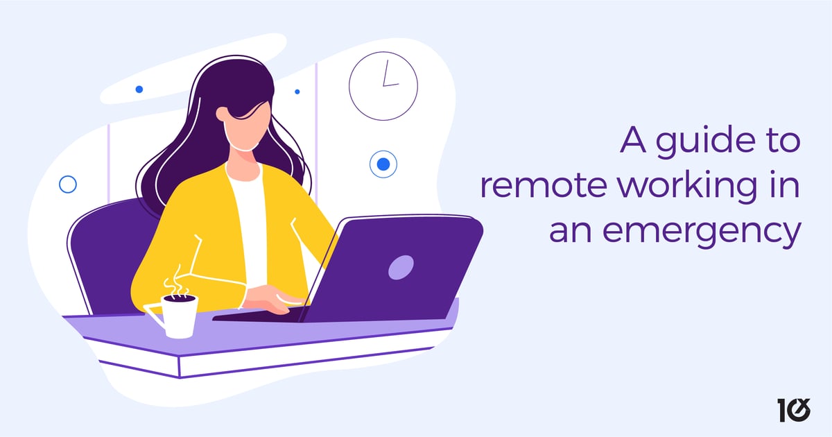 A guide to emergency remote working