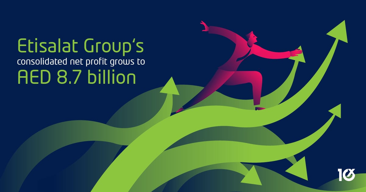 Etisalat Group‘s consolidated net profit grows to AED 8.7 billion