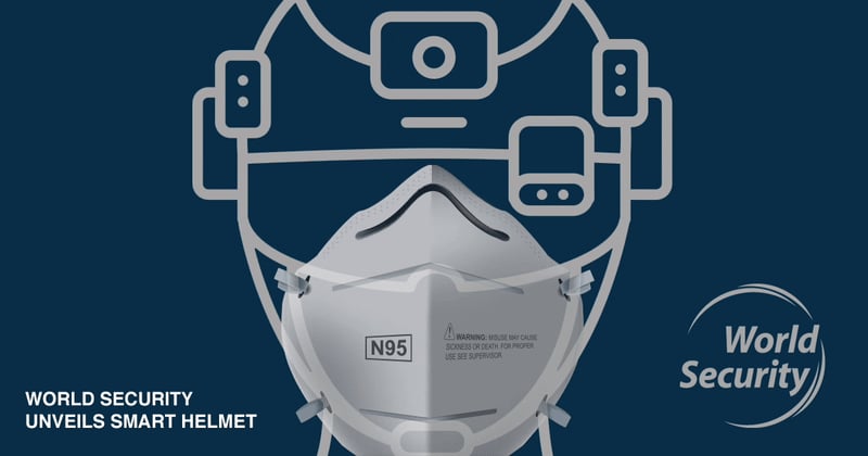 World Security unveils smart helmet for businesses to detect covid-19 ...