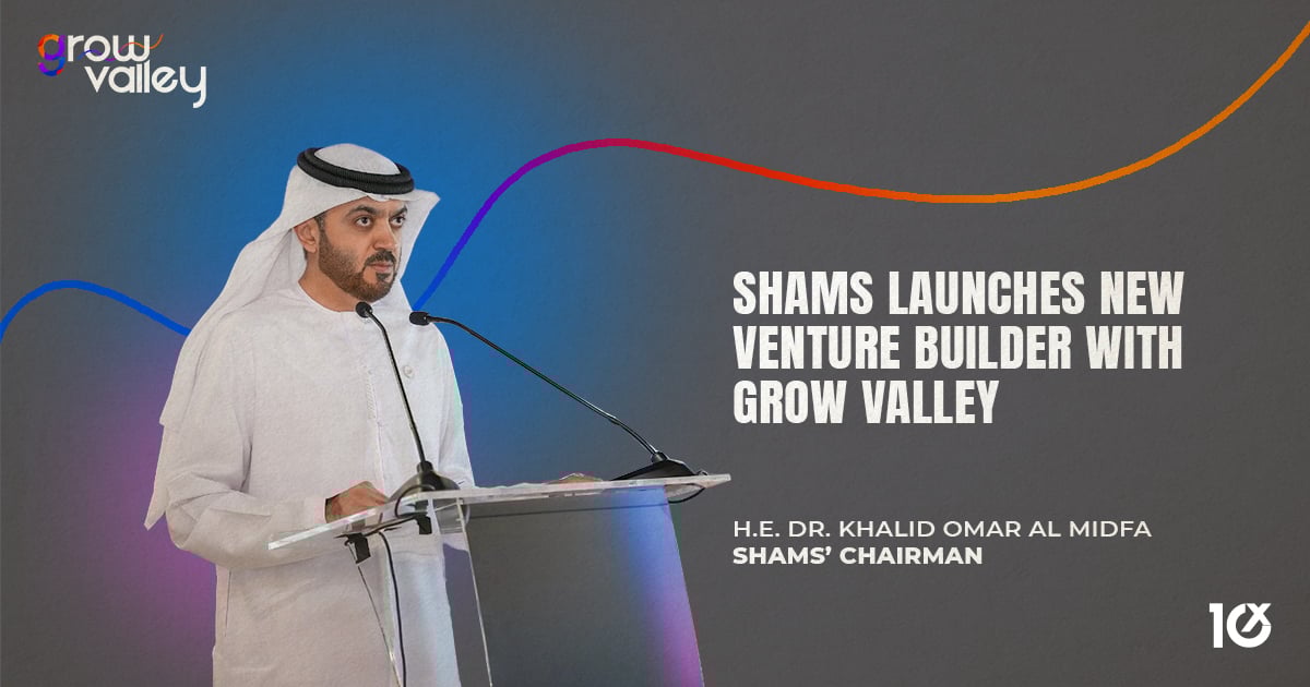 Shams launches new venture builder with Grow Valley