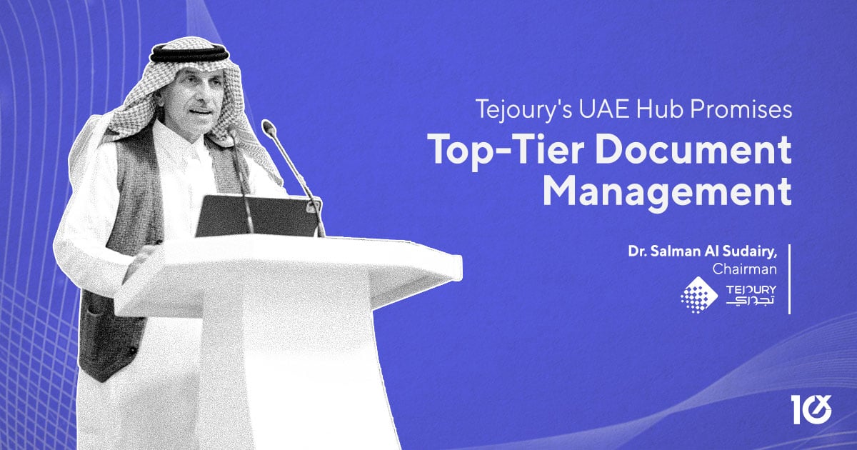 Tejoury's UAE Hub Promises Top-Tier Document Management