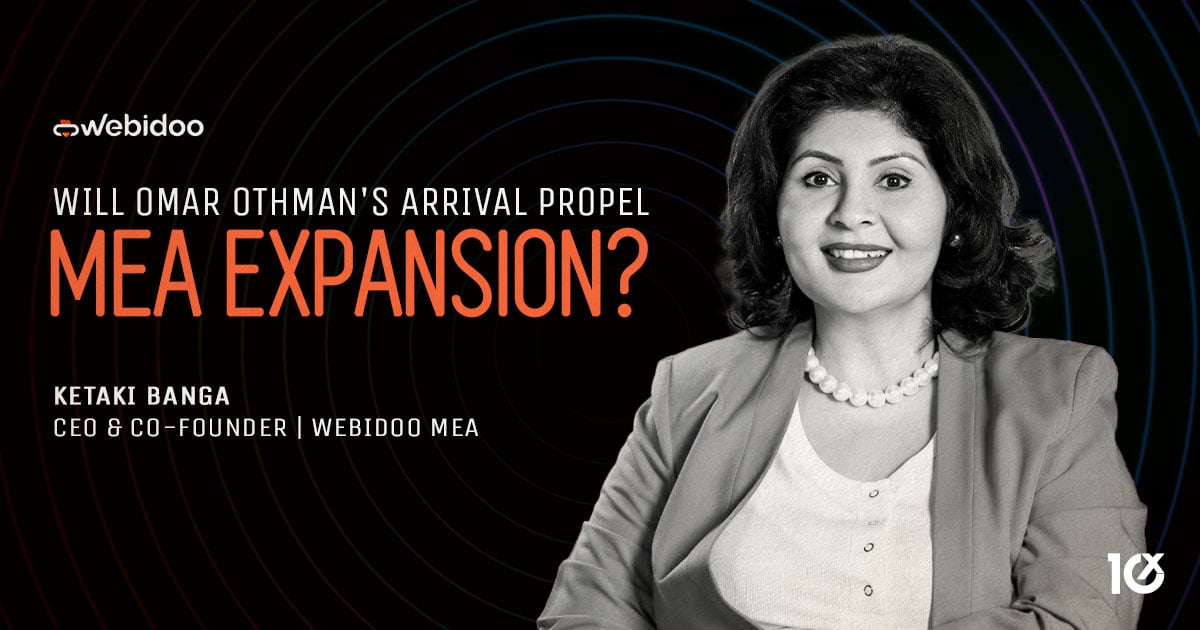 Webidoo MEA Appoints Omar Othman as Head of Client Servicing and Global Media Factory