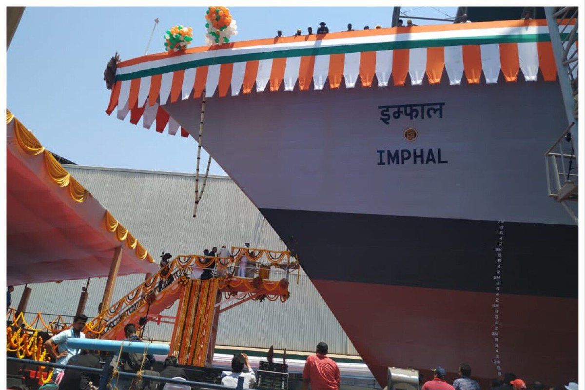 INS Imphal, Indian Navy’s First Warship To Be Named After A North ...