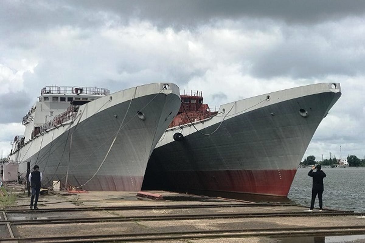 Watch: Indian Navy’s Advanced Talwar Class Frigates Being Readied At ...