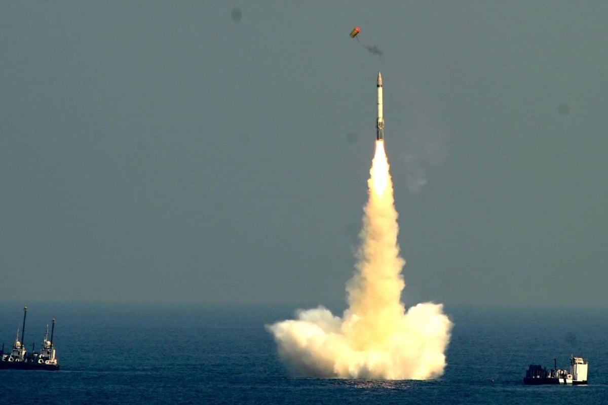 India A Step Closer To Developing 5,000 Km Range Missile K-5 For Its ...