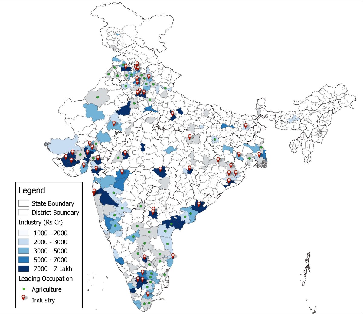 Leveraging District-Level Economic Activities For Post-Covid recovery