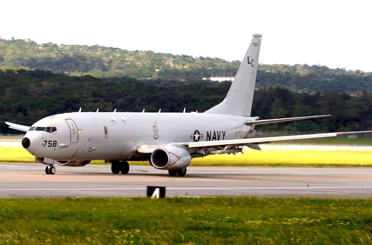 In Pictures: US Navy Submarine-Hunting Aircraft Lands At Port Blair In ...