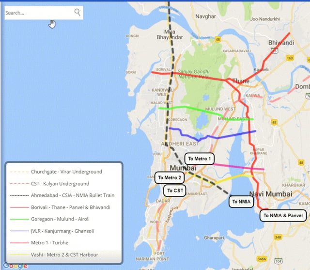 How Should Mumbai’s Metro Rail Network Look? Here’s A Plan For The Future.