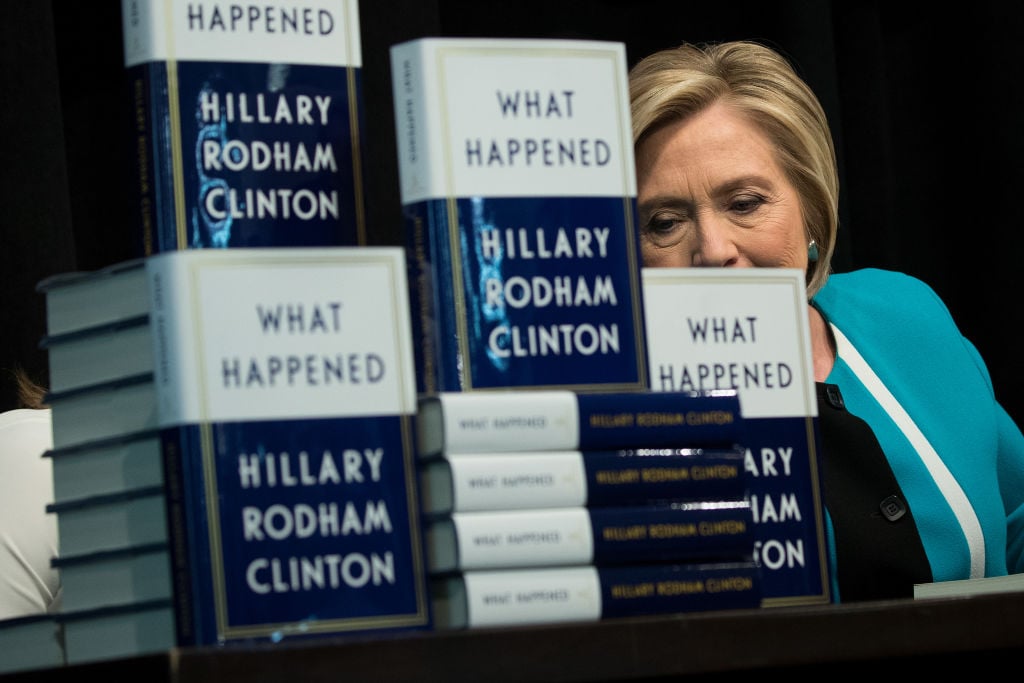 ‘What Happened’? Hillary Cherry-Picks Through Historic Loss