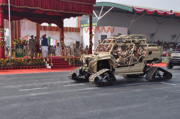 Indo-Tibetan Border Police Unveils Mechanised Column For Deployment On ...