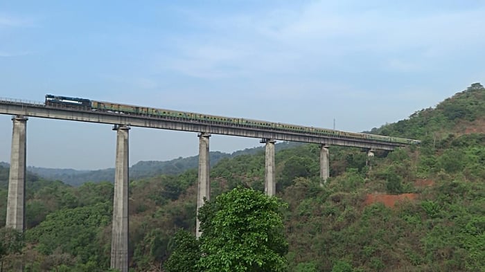 World’s Tallest Girder Railway Bridge Set To Bring Manipur’s Capital ...