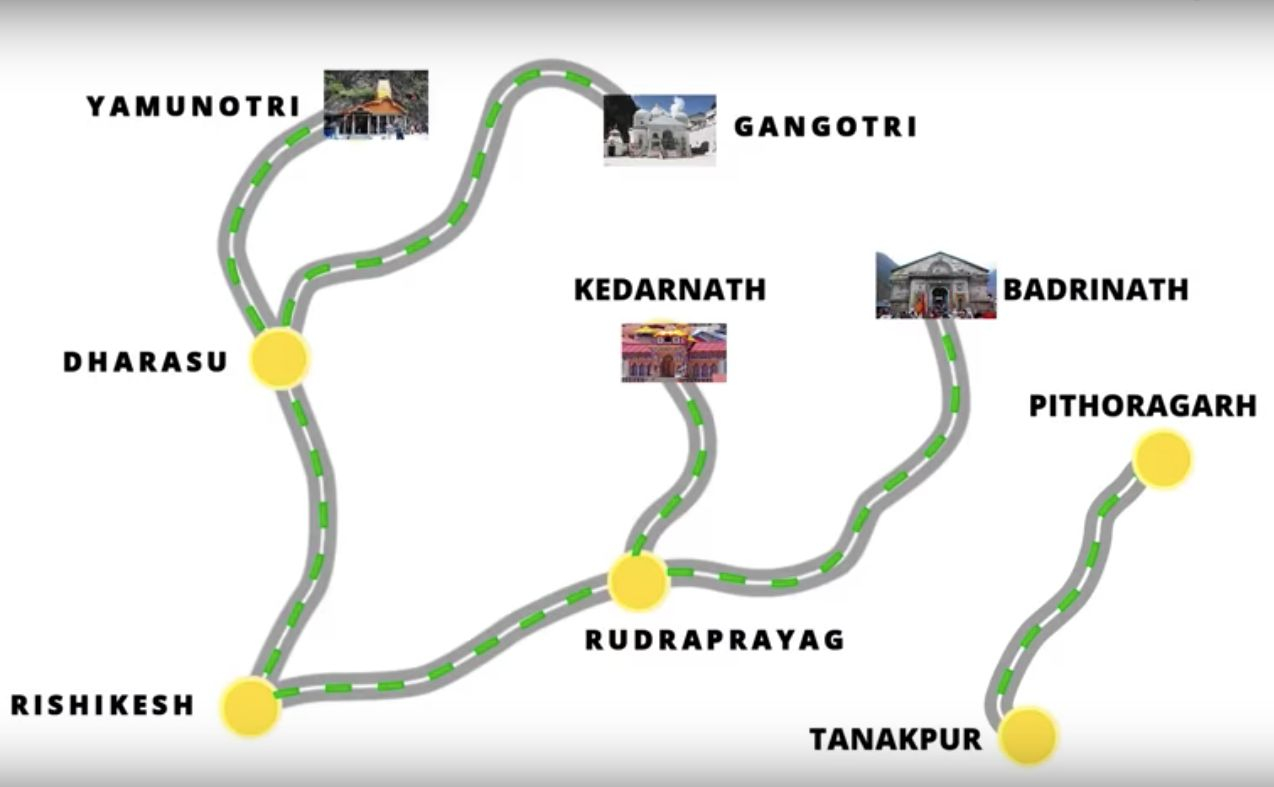 Uttarakhand Work On Char Dham All Weather Road In Full Swing 87 Per Uttarakhand Work On Char Dham All Weather Road In Full Swing 87 Per