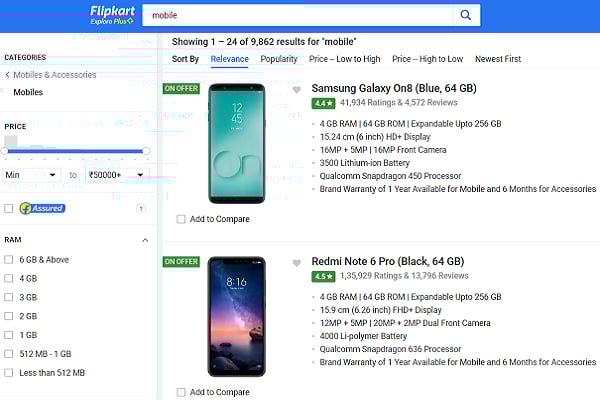 Flipkart Becomes People’s First Choice To Buy Smartphones But Amazon ...