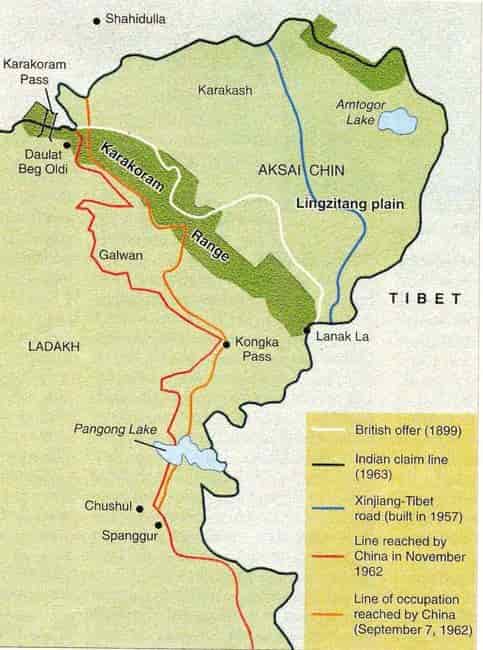 History Of India-China-Pakistan Border Conflict And Geopolitics Of ...