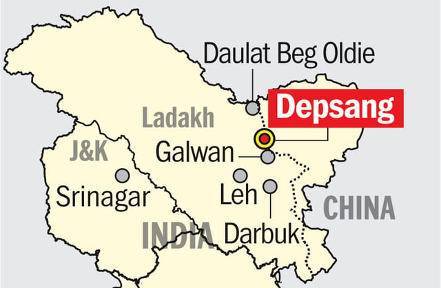 In Ladakh’s Depsang, India Lost Access To 972 Sq Km Of Territory During ...