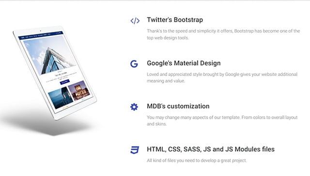 Top 10 MATERIAL web design frameworks of 2017