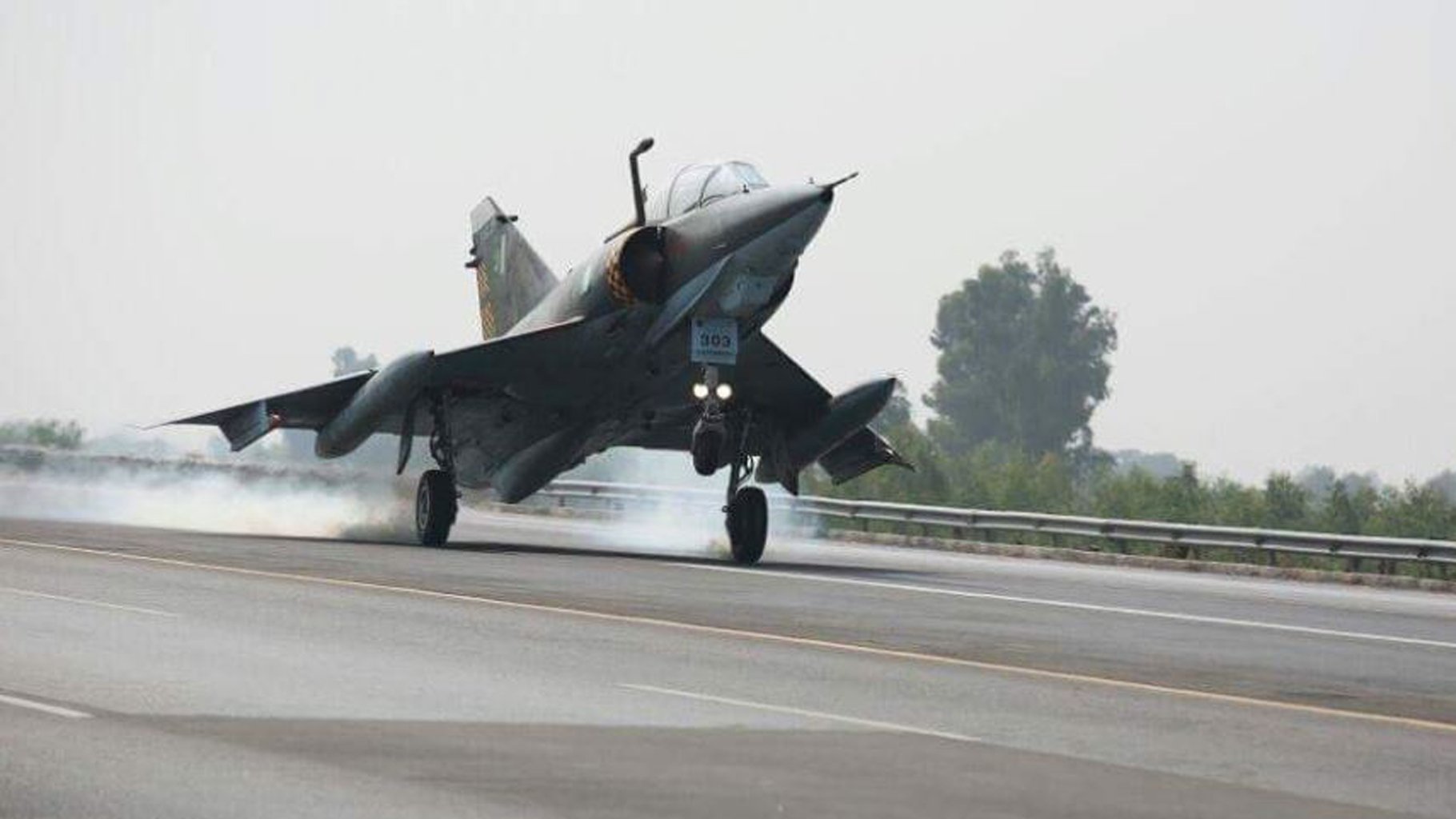 As Tensions Rise, Pak Air Force Closes Highway For “Routine” Drill ...