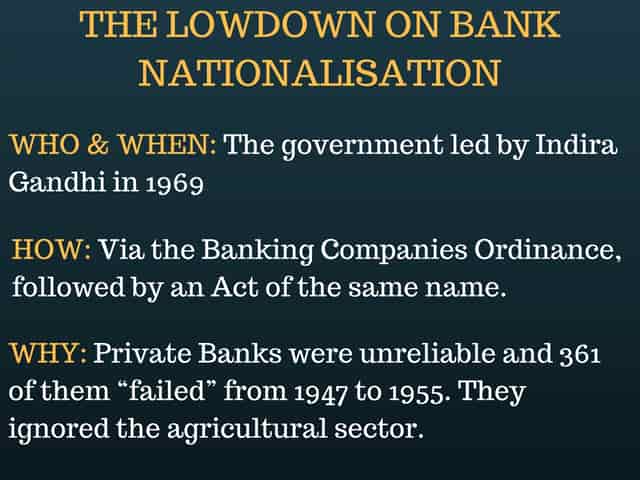 Bank Nationalisation Anniversary: Decoding Indira Gandhi’s Bank ...