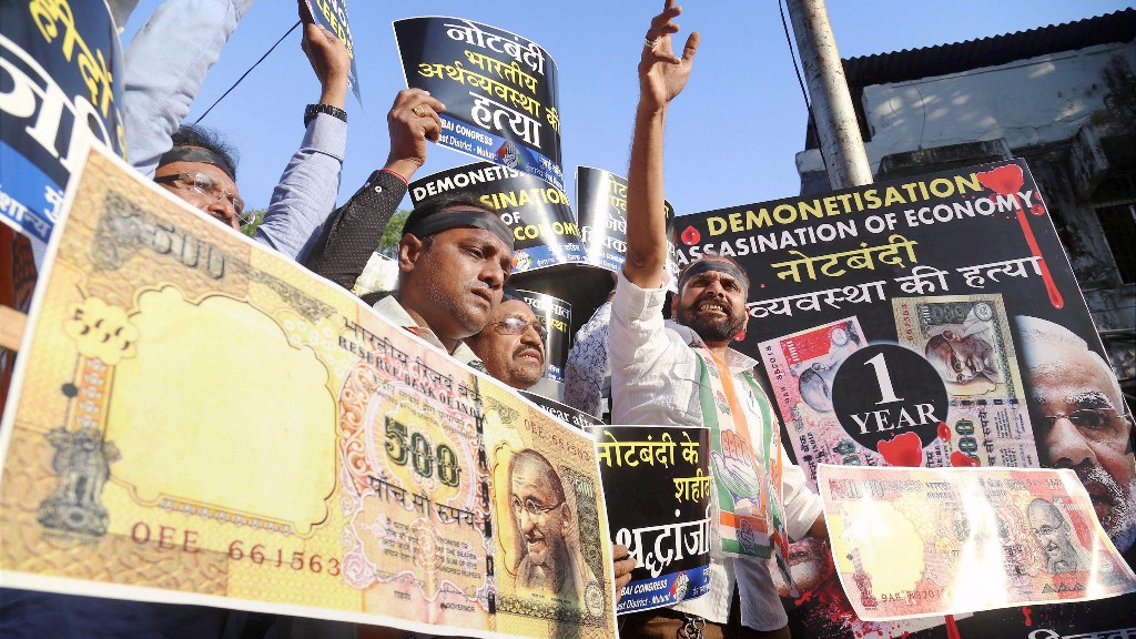 One Year of Demonetization: Live updates on Anniversary of Note Ban