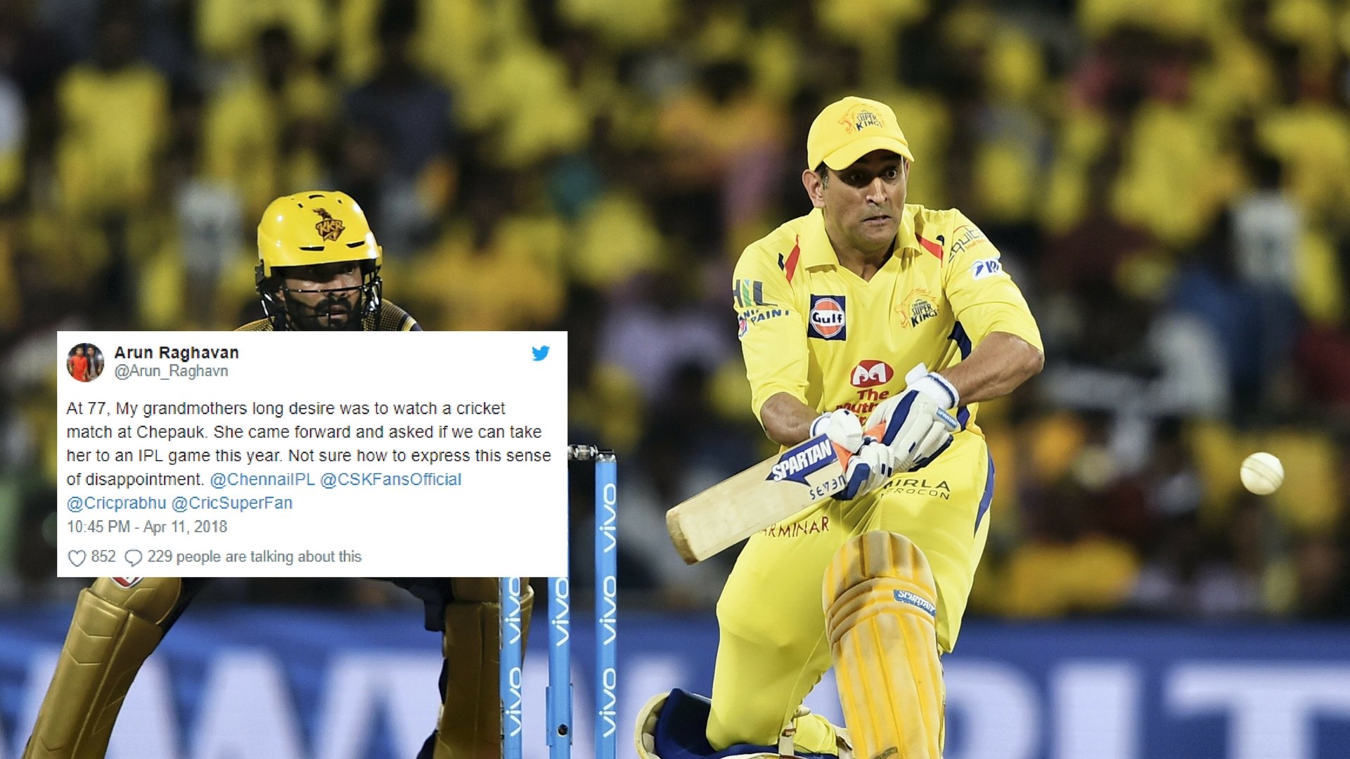 CSK Home Matches Moved to Pune: Fans Express Discontent on Twitter ...