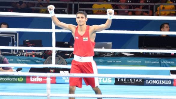 CWG, Day 7: Boxer Solanki Assured of a Medal in 52 kg Category - The Quint
