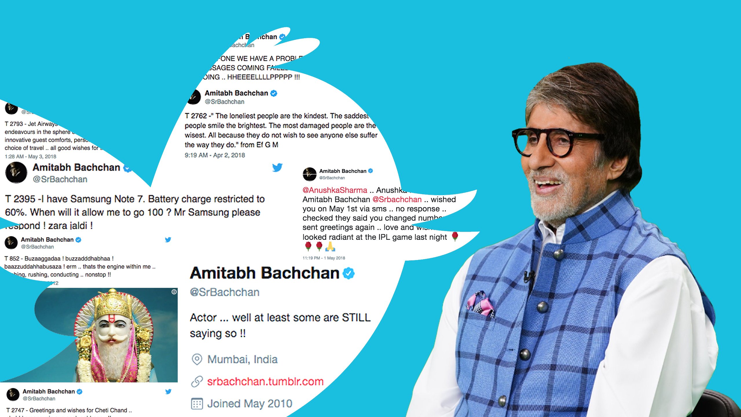 Amitabh Bachchan’s Twitter is What Desi Relatives Are All About