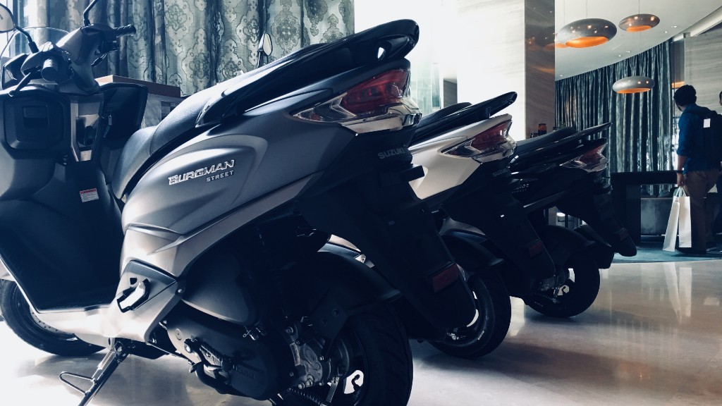 Suzuki Launches Burgman 125 at Rs 68,000 to Fight Honda’s Activa - The ...
