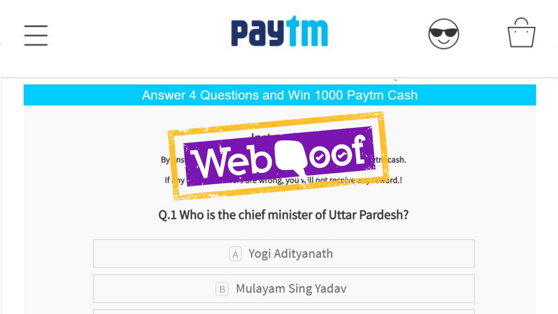 A Quiz that Offers Rs 1,000 on Paytm: Don’t Fall For This Online Scam!