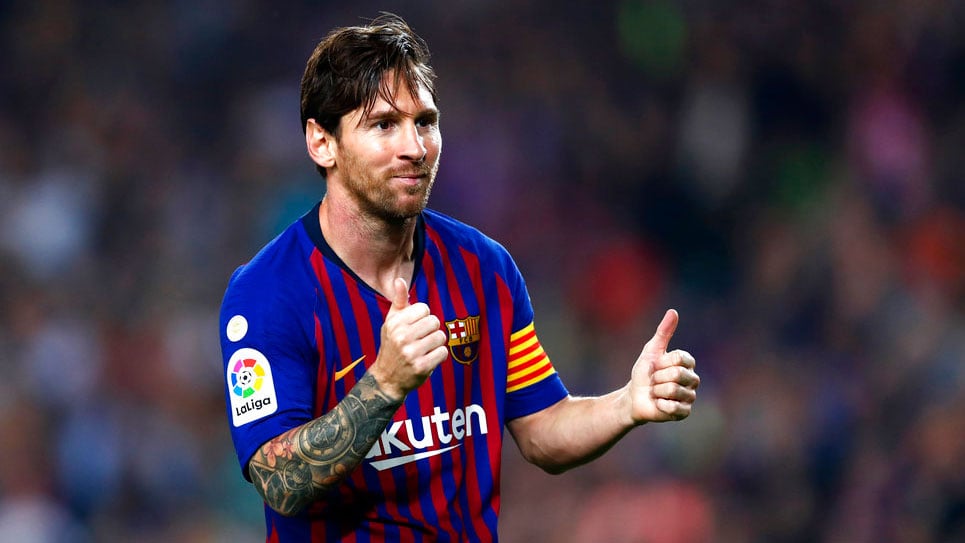 Lionel Messi Returns to Training 11 Days After Fracturing Forearm - The ...