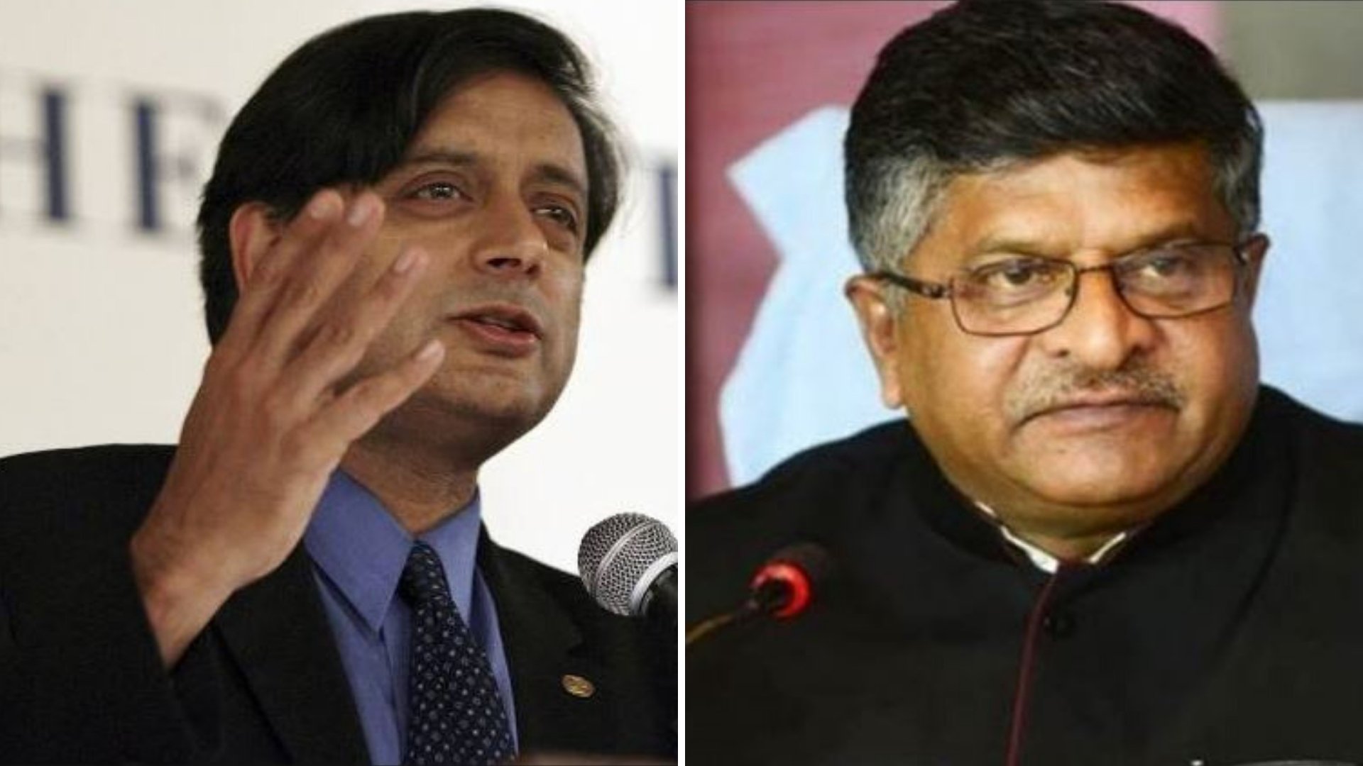 Law Min Withdraws Comment Calling Tharoor a Murder Accused; Latter to Withdraw Defamation Suit