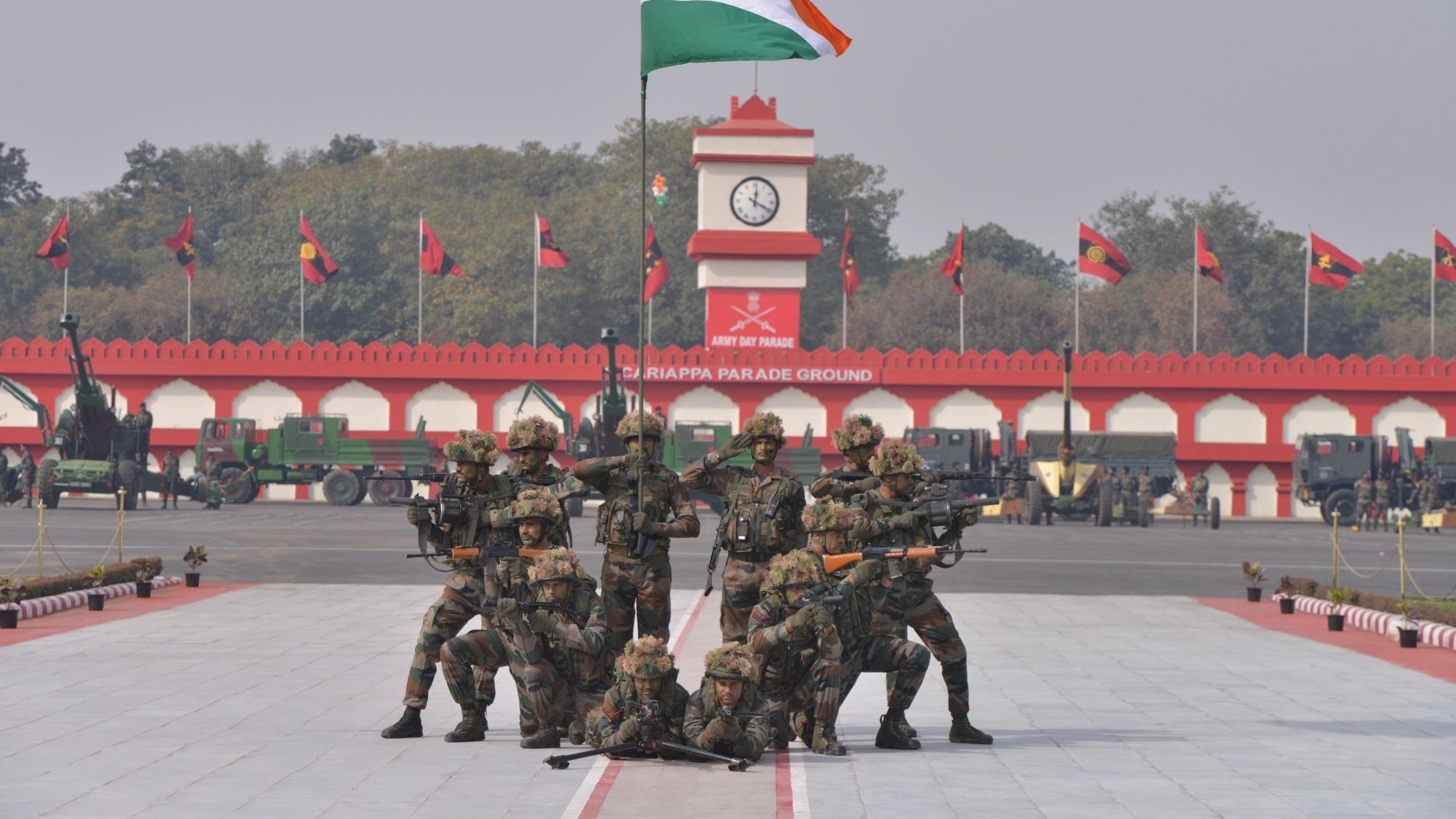 Indian Army Day Photos: Indian Army Displays Skills at 71st Army Day ...