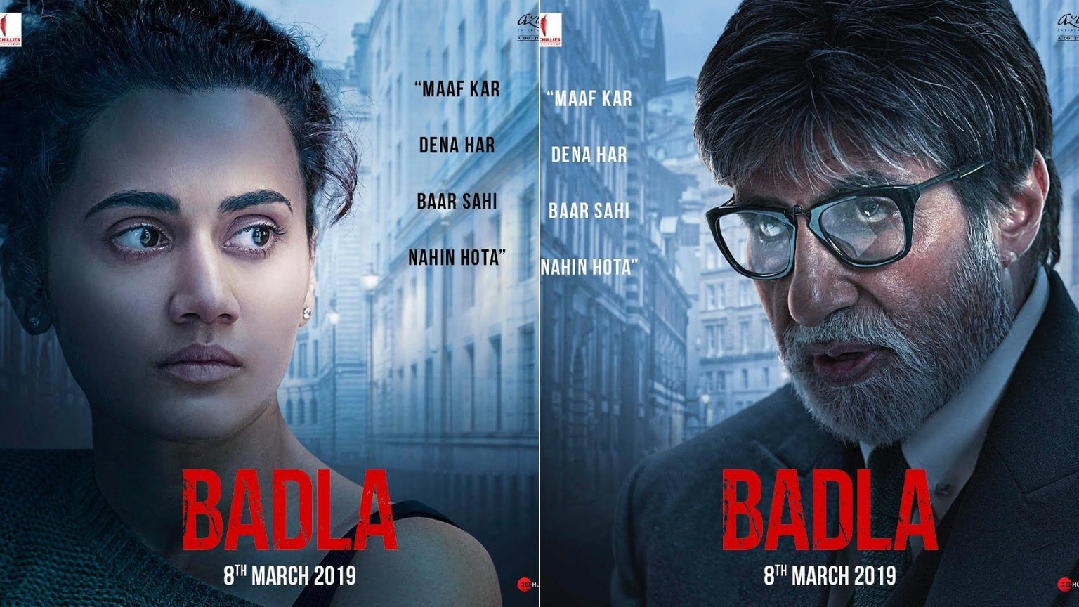 Watch Badla Trailer Released: Amitabh Bachhan and Taapsee Pannu in ...